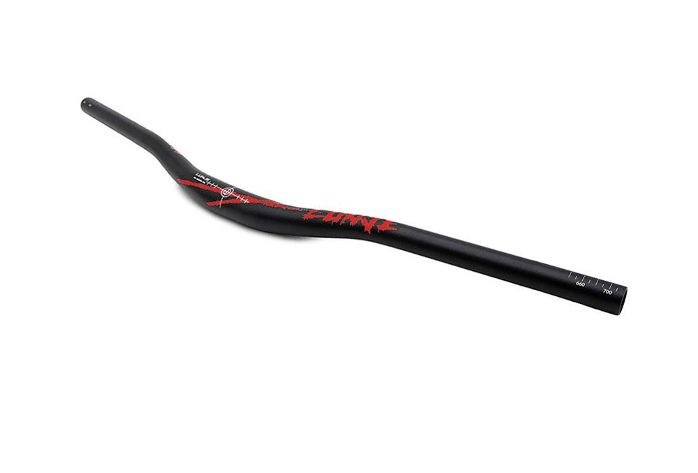 Ghidon trotineta 720 mm negru - rosu - Piese Trotinete Electrice